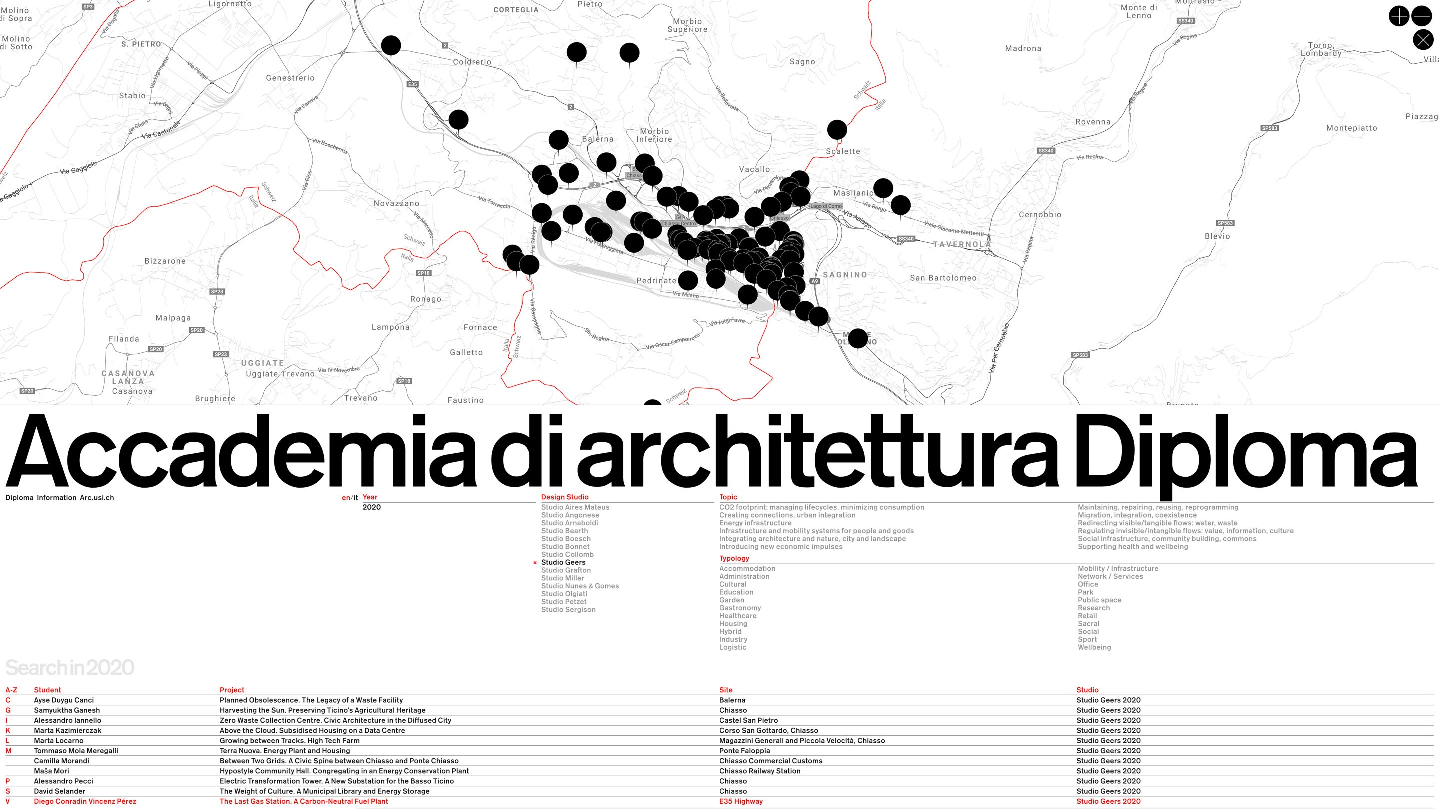 Academy of Architecture: the diploma projects are online | USI ...